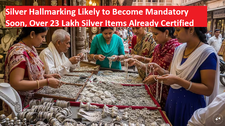 Silver Hallmarking Likely to Become Mandatory Soon, Over 23 Lakh Silver ...