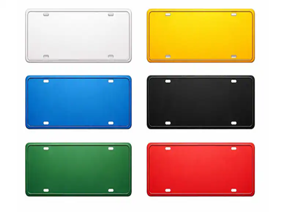 White, yellow, green, red... how many types of number plates are there ...