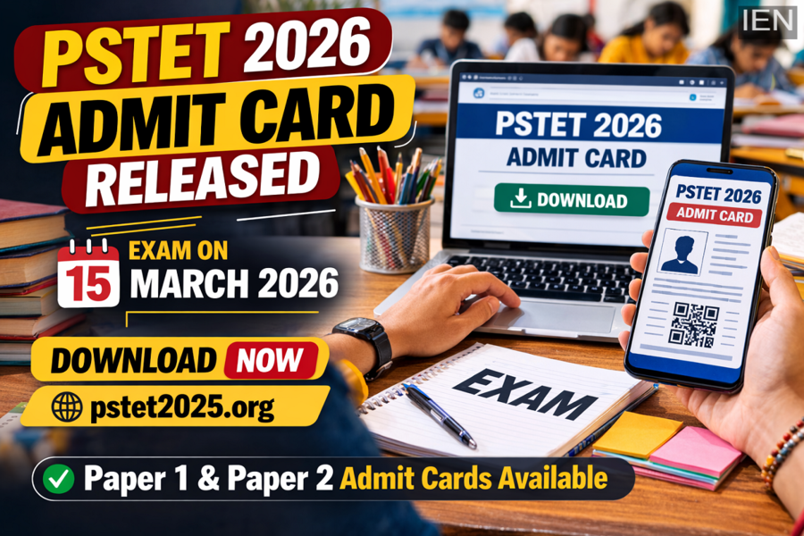 PSTET 2026 Admit Card Released: Punjab TET Exam Scheduled for March 15 ...