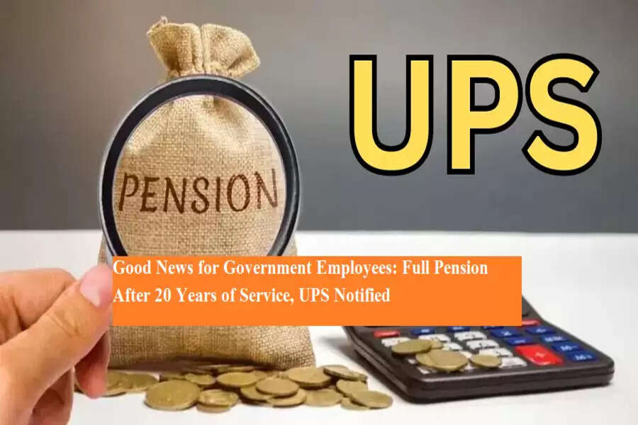 Good News for Government Employees: Full Pension After 20 Years of ...