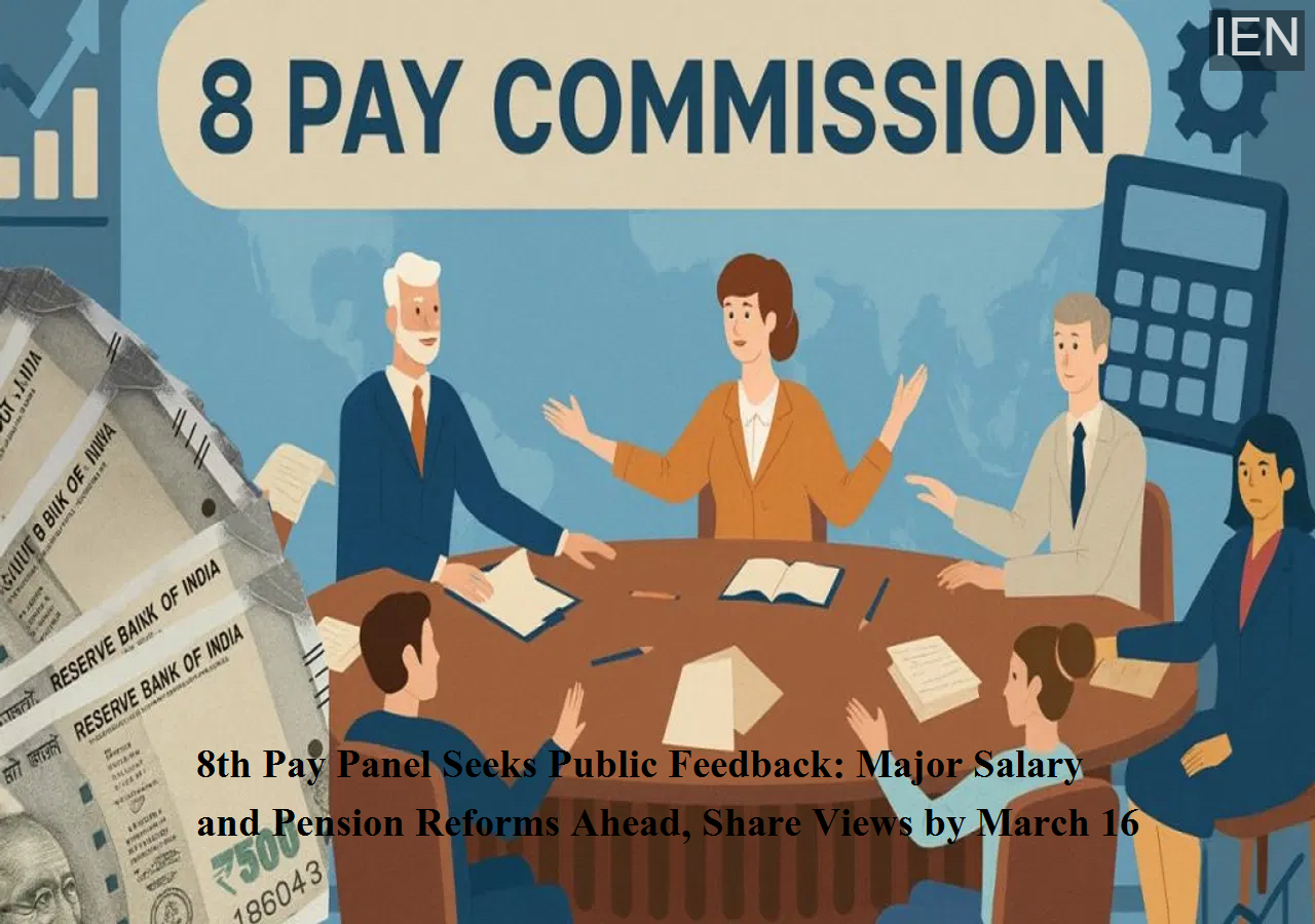 8th Pay Panel Seeks Public Feedback: Major Salary and Pension Reforms ...