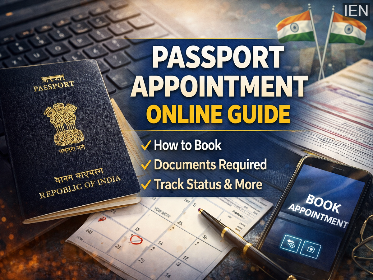 Passport Appointment Online Guide: How to Apply, Book a Slot, Required ...