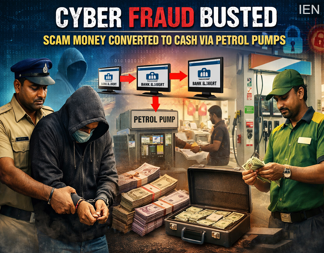 Cyber Fraud Busted: Petrol Pump Route Used to Convert Scam Money into ...
