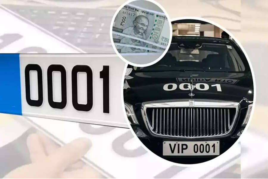 VIP Number Plate: The number '0001' was sold for Rs 27 lakh in Noida ...