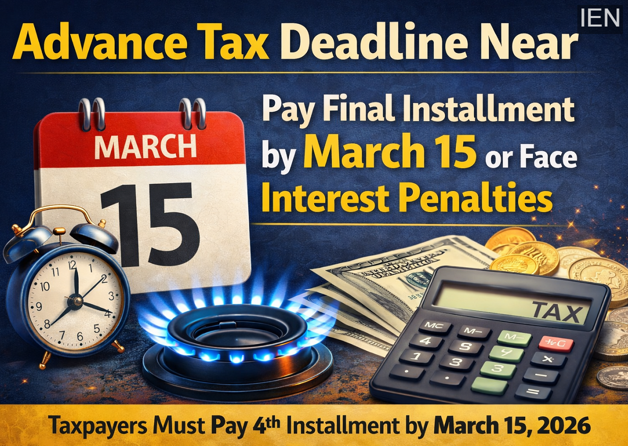 Advance Tax Deadline Near: Pay Final Installment by March 15 or Face ...