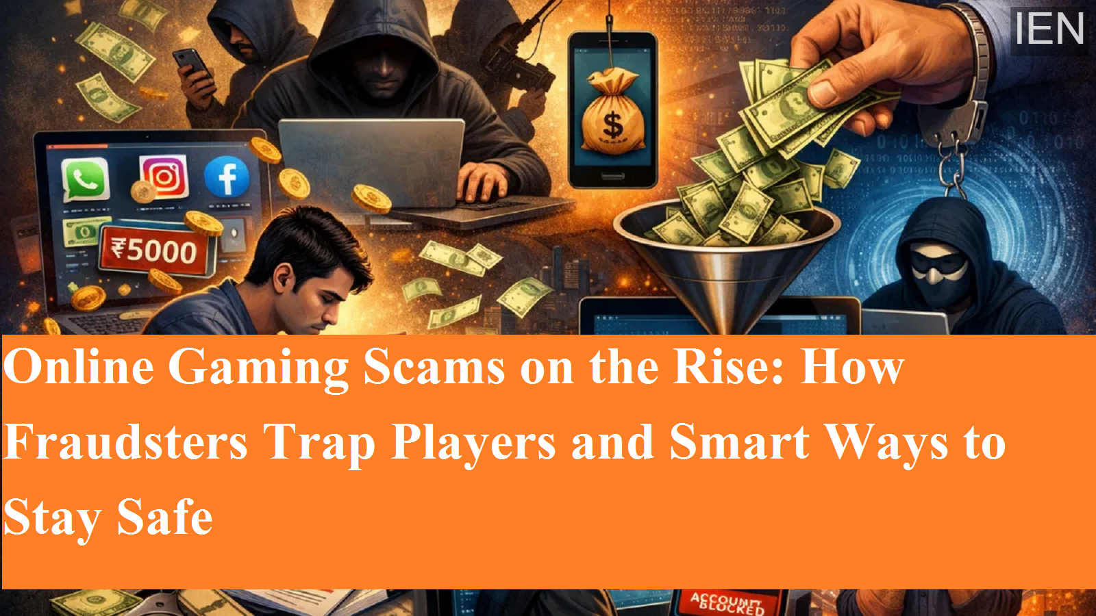 Online Gaming Scams on the Rise: How Fraudsters Trap Players and Smart ...