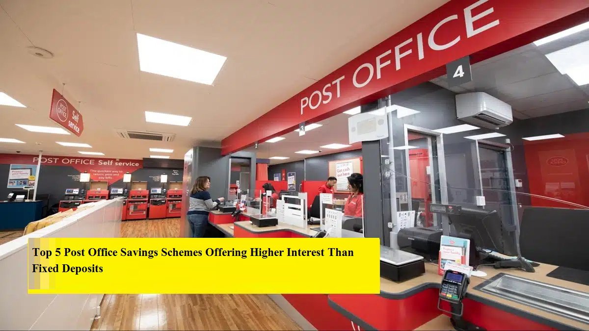 Top 5 Post Office Savings Schemes Offering Higher Interest Than Fixed ...