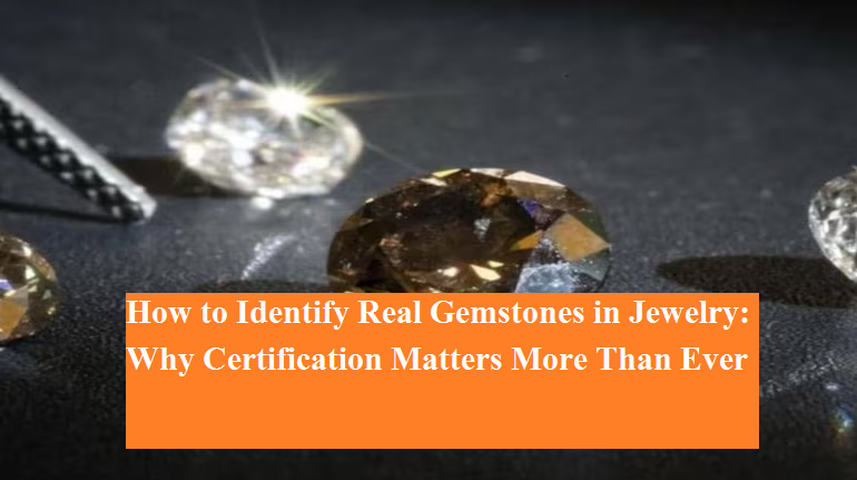 How to Identify Real Gemstones in Jewelry: Why Certification Matters ...