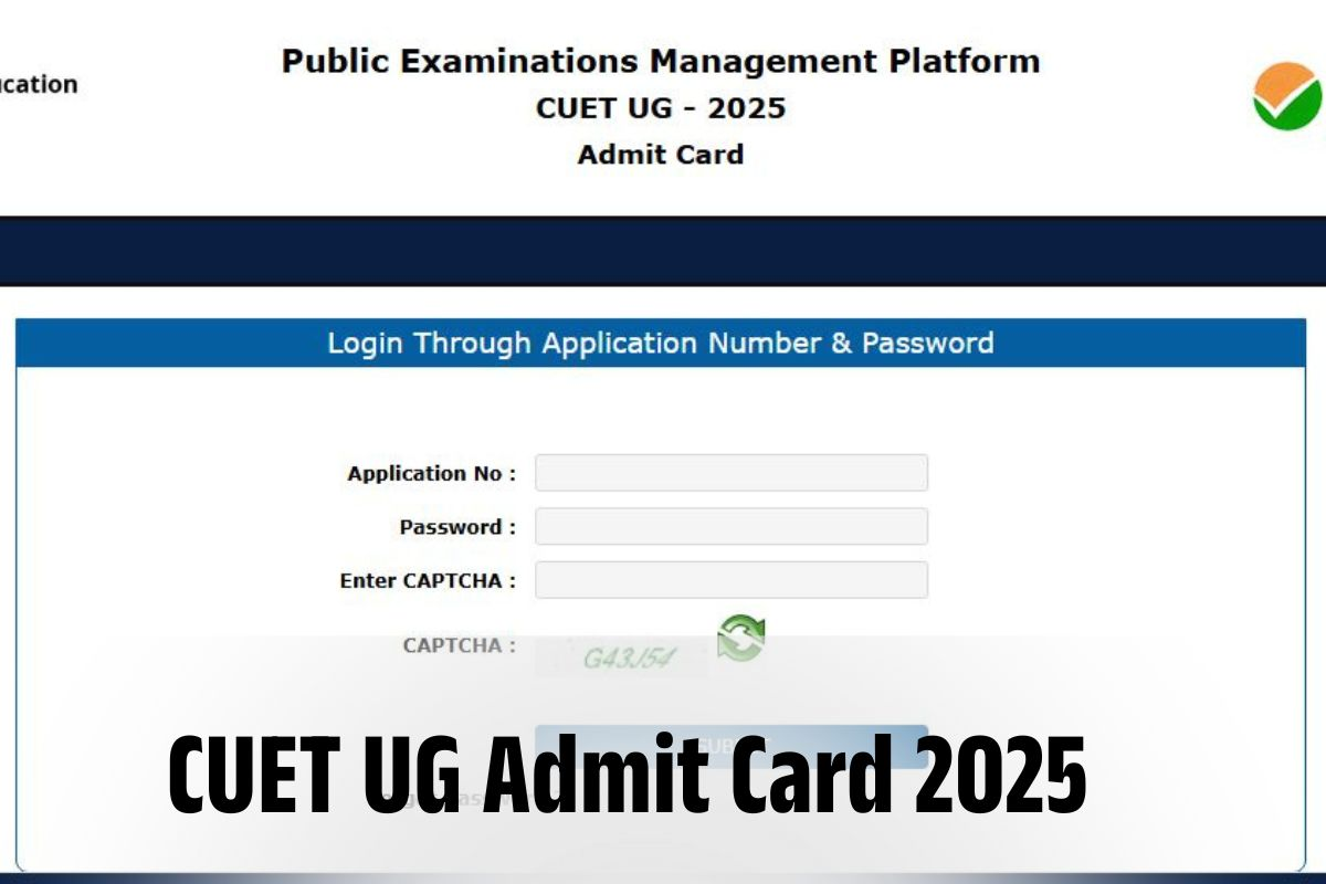 CUET UG Admit Card 2025: Admit Card Released at cuet.nta.nic.in — How ...