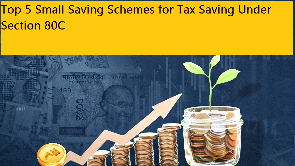 Top 5 Small Saving Schemes for Tax Saving Under Section 80C