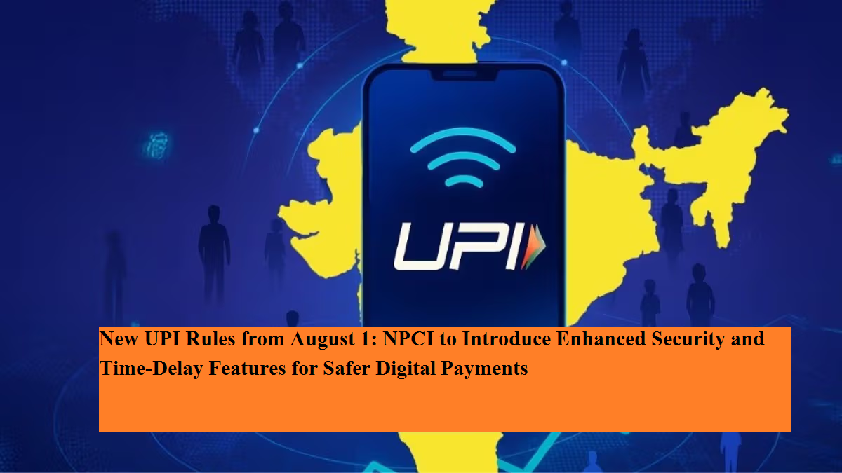 New UPI Rules from August 1: NPCI to Introduce Enhanced Security and ...