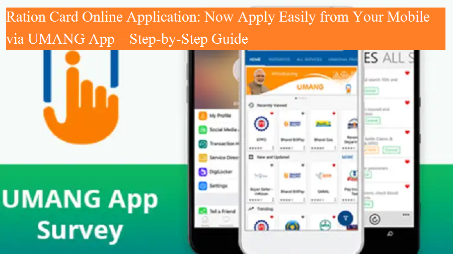 Ration Card Online Application: Now Apply Easily from Your Mobile via ...