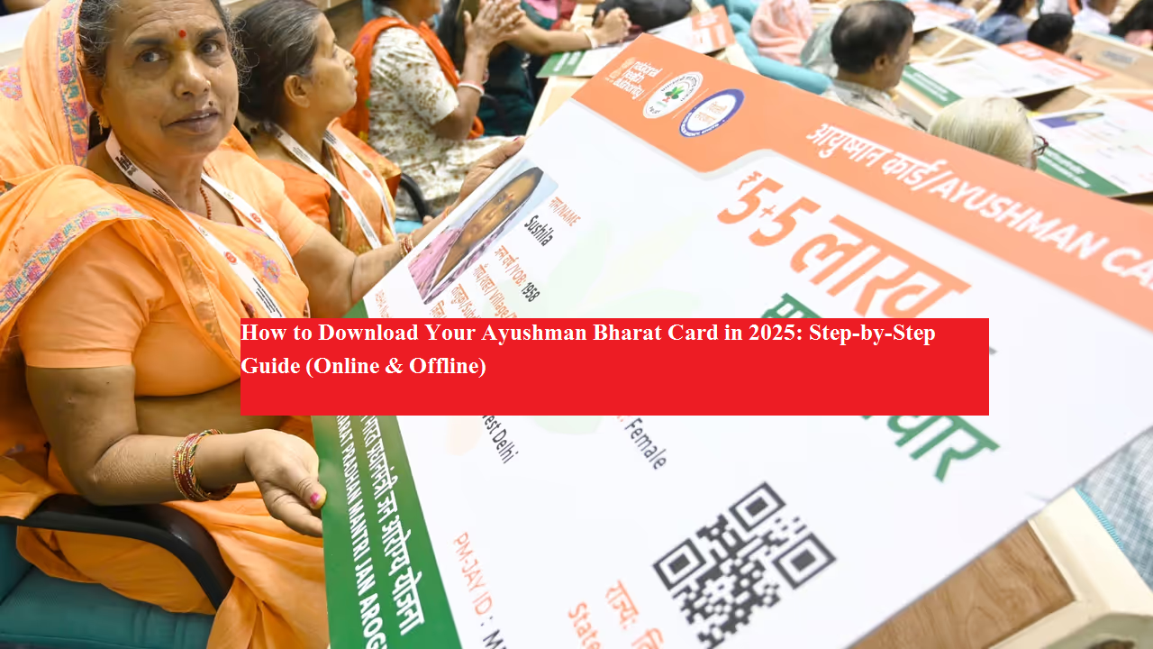 How to Download Your Ayushman Bharat Card in 2025: Step-by-Step Guide ...