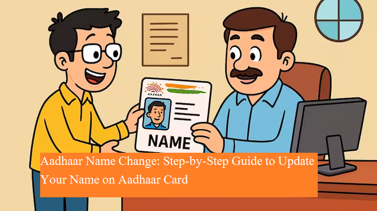 Aadhaar Name Change: Step-by-Step Guide to Update Your Name on Aadhaar Card