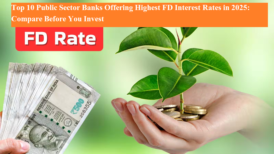 Top 10 Public Sector Banks Offering Highest FD Interest Rates in 2025 ...