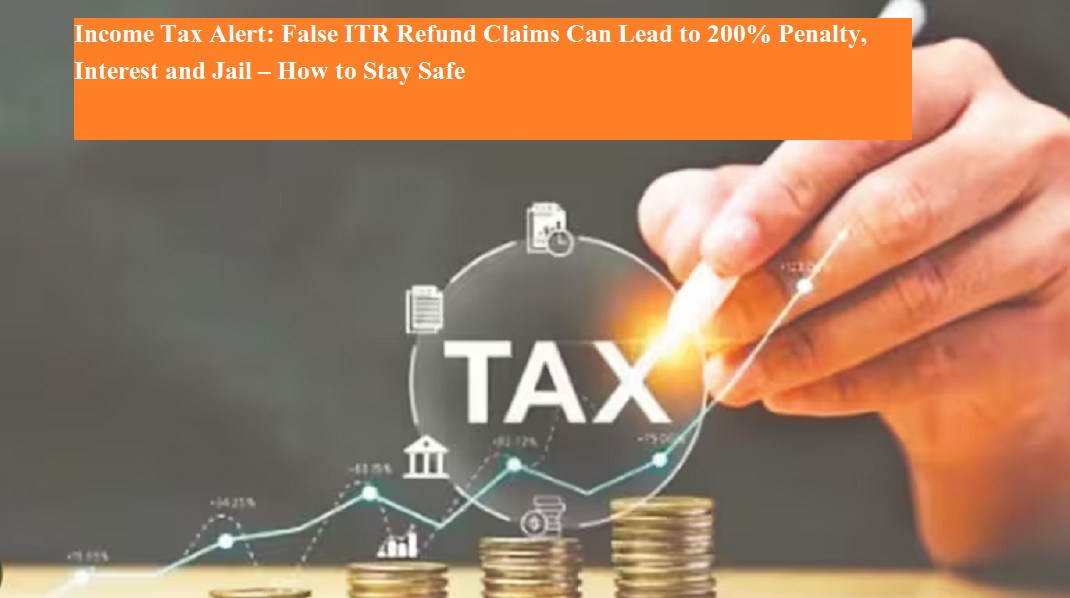 Income Tax Alert: False ITR Refund Claims Can Lead to 200% Penalty ...