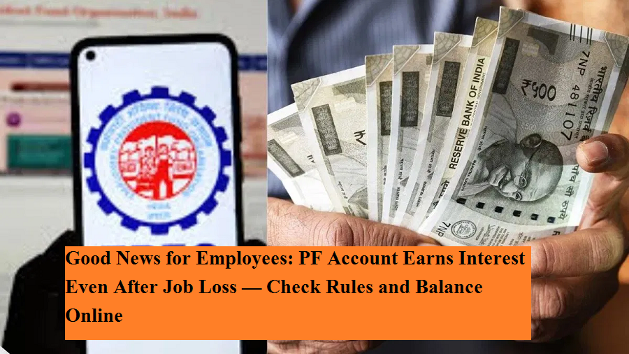 Good News for Employees: PF Account Earns Interest Even After Job Loss ...