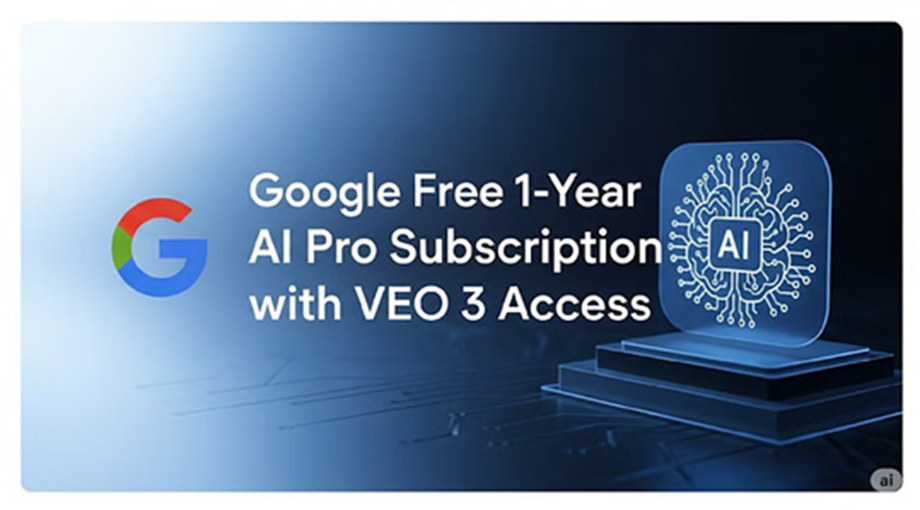 Google Veo 3: Get AI Pro subscription for free for one year, just do this..