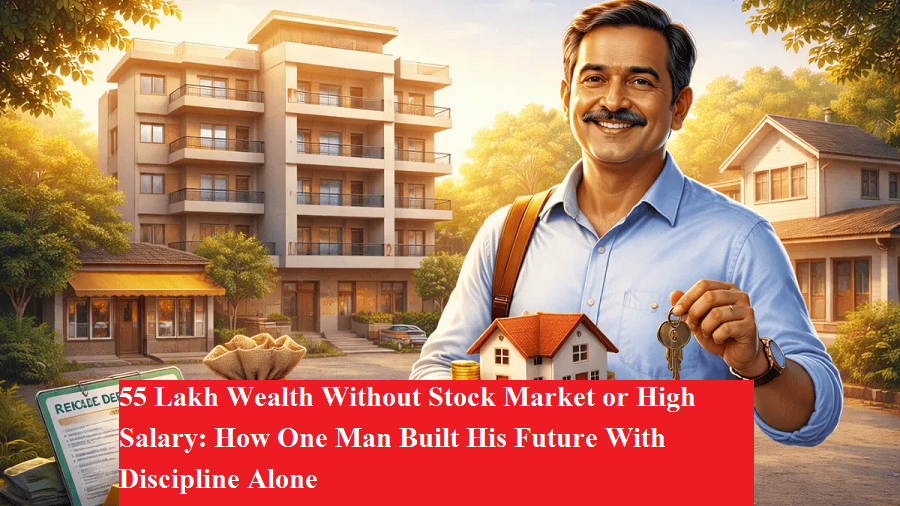 55 Lakh Wealth Without Stock Market or High Salary: How One Man Built ...