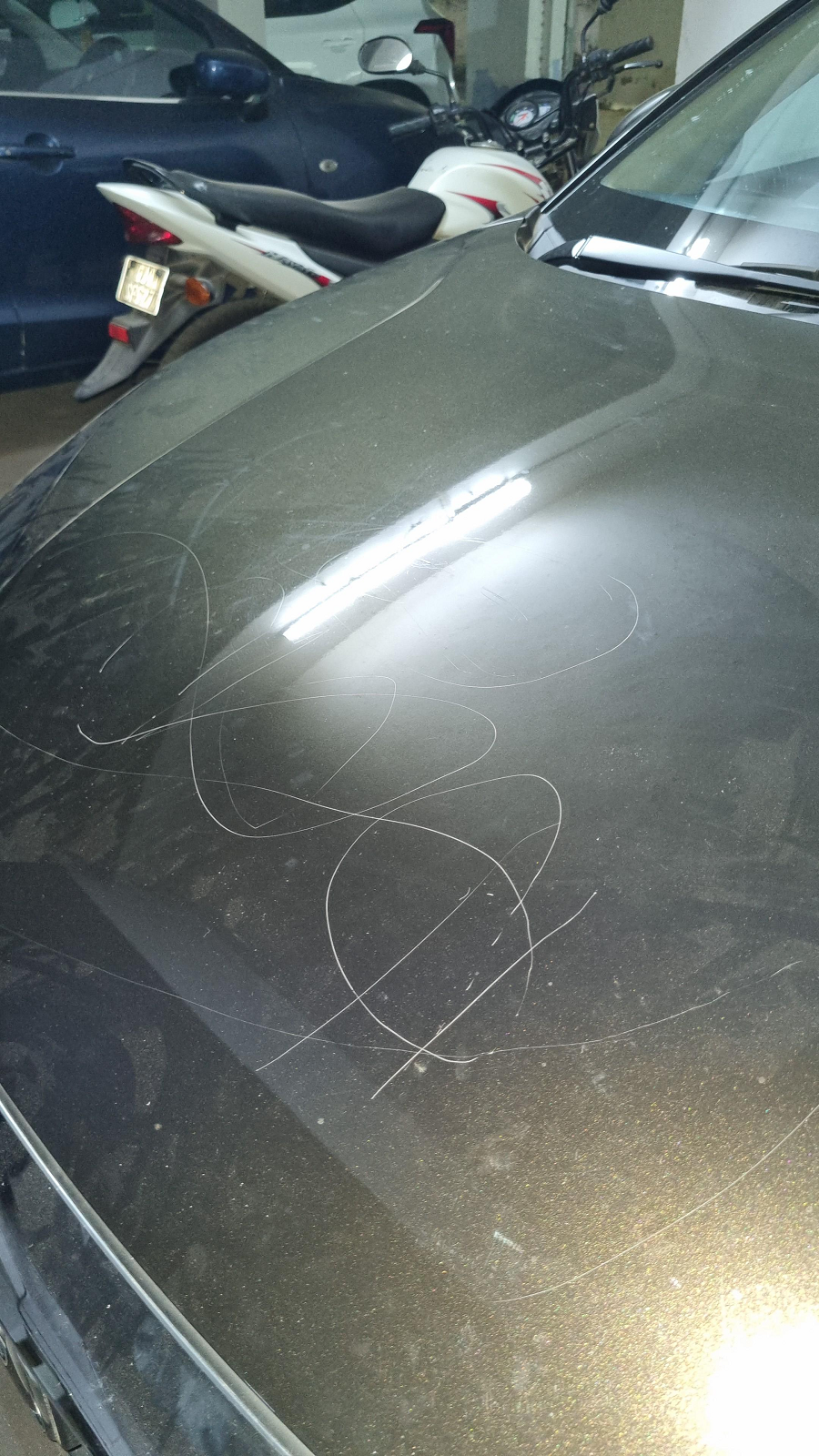 If children scratch a parked car, will you still get an insurance claim?