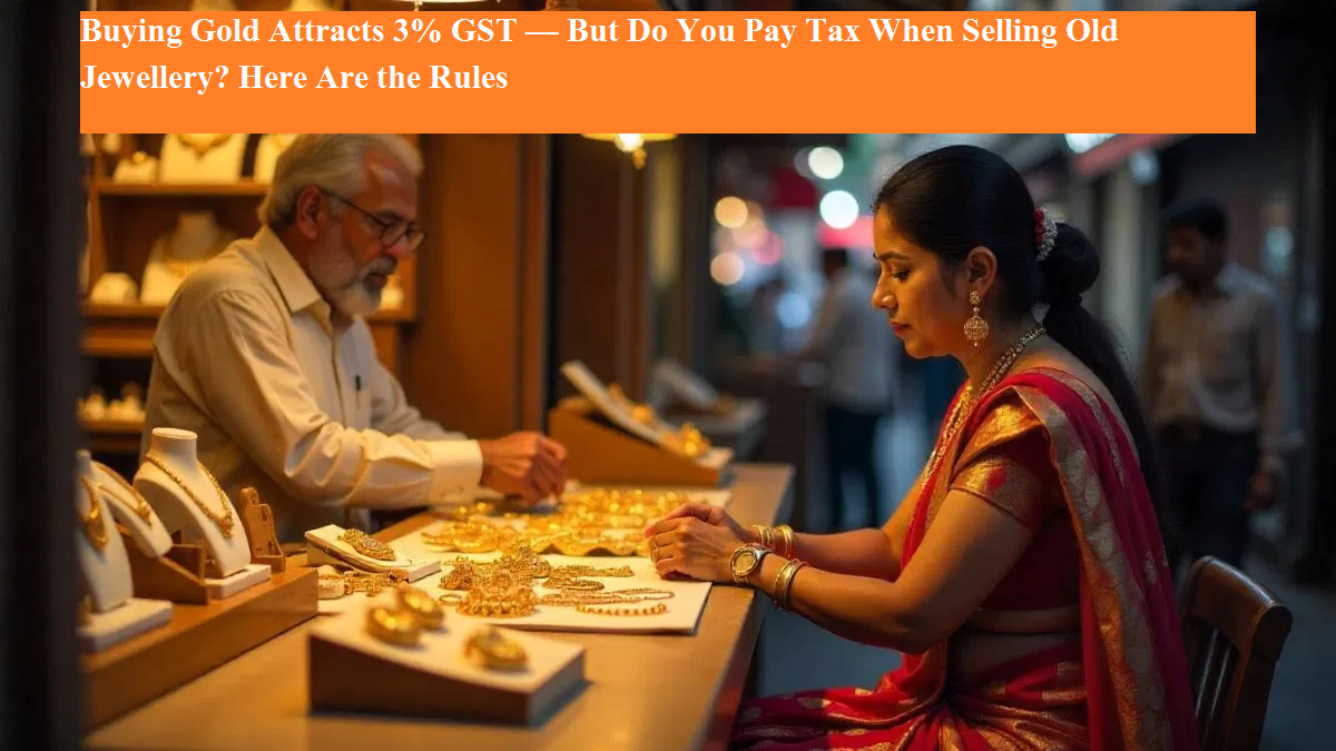 Buying Gold Attracts 3% GST — But Do You Pay Tax When Selling Old ...
