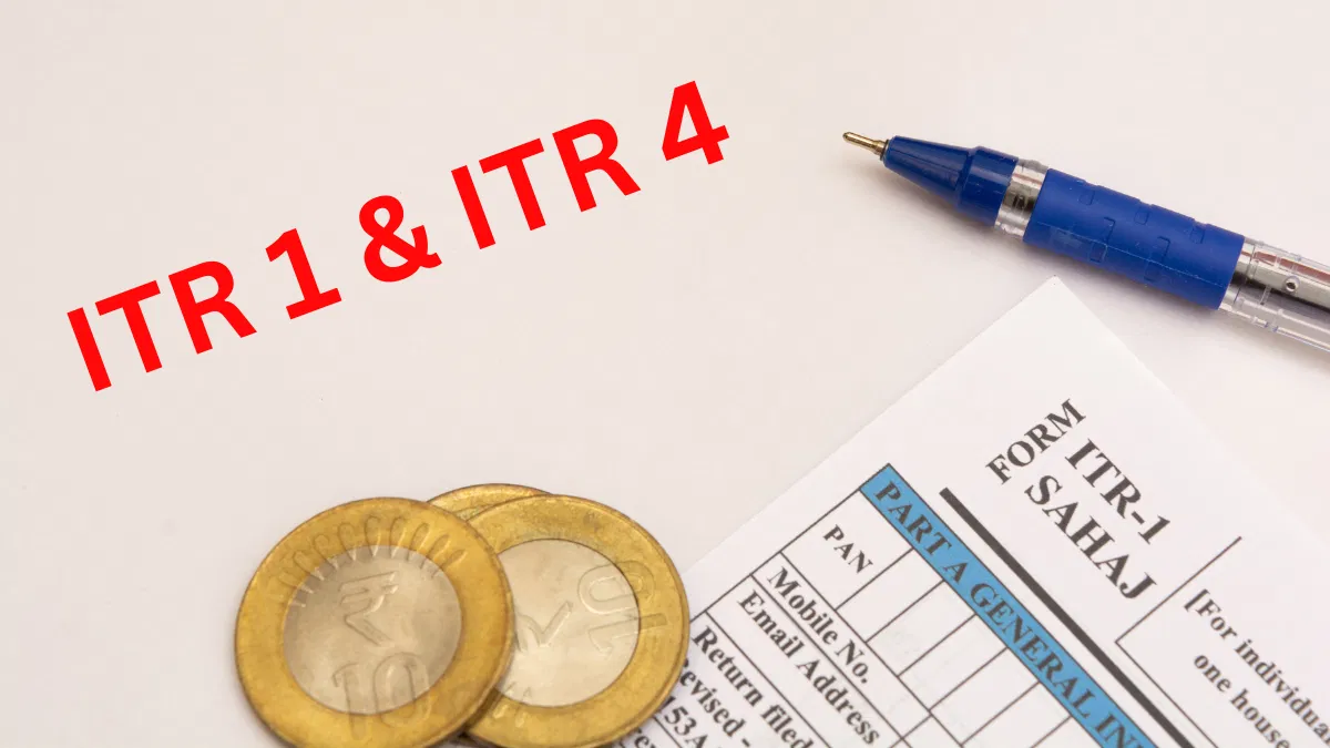 ITR Filing Begins: ITR-1 & ITR-4 Forms Now Available Online — Which One ...