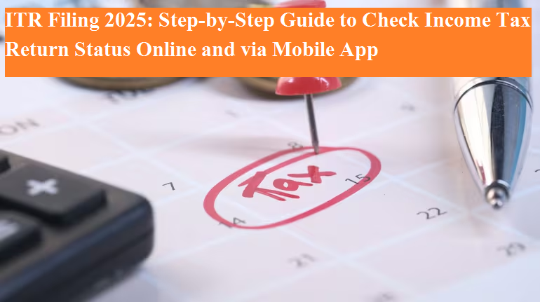 ITR Filing 2025: Step-by-Step Guide to Check Income Tax Return Status ...