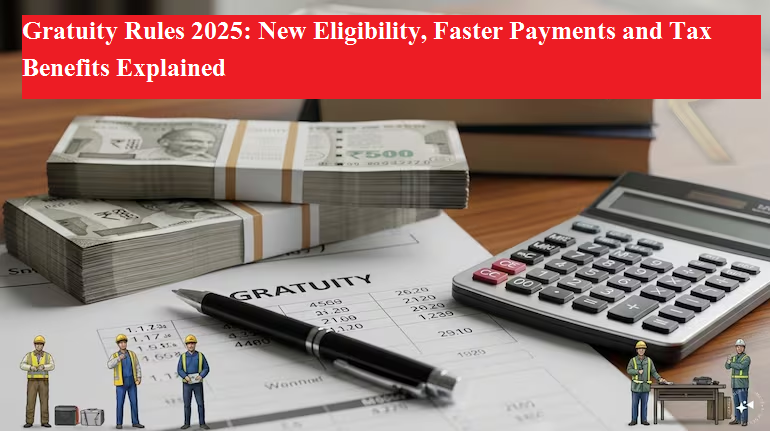 Gratuity Rules 2025: New Eligibility, Faster Payments and Tax Benefits ...