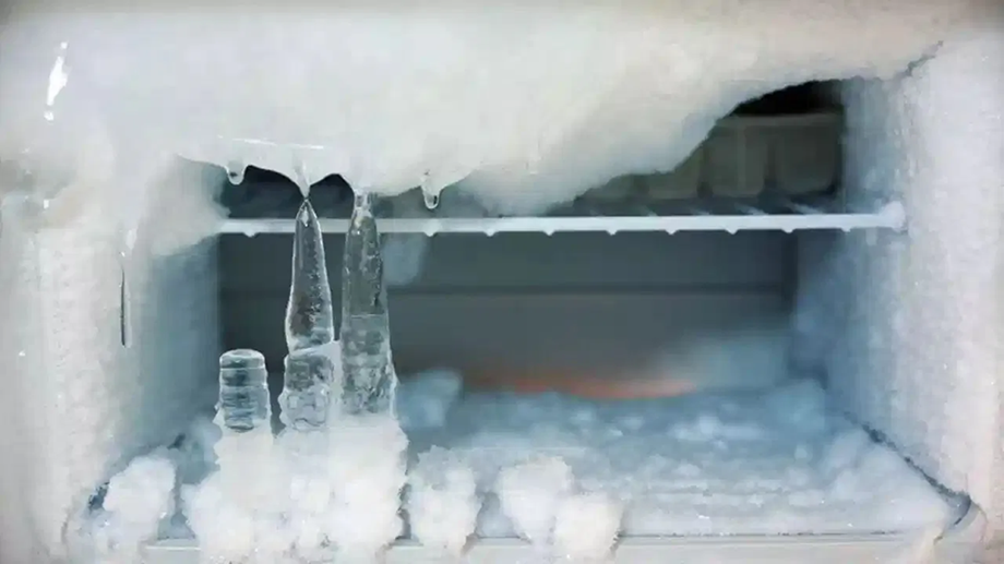 Tech: A mountain of ice freezes in the freezer during rain, use it in ...