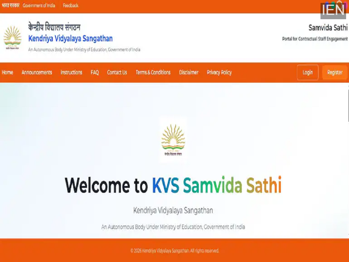 KVS Contractual Recruitment 2026: Apply Online via Samvida Sathi Portal ...